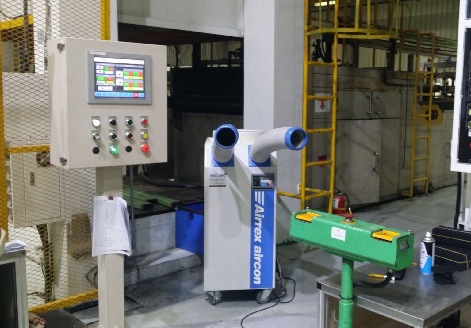 AIRREX HSC 2500 industrial packaged air conditioner (6.15 kW) - Polypoles